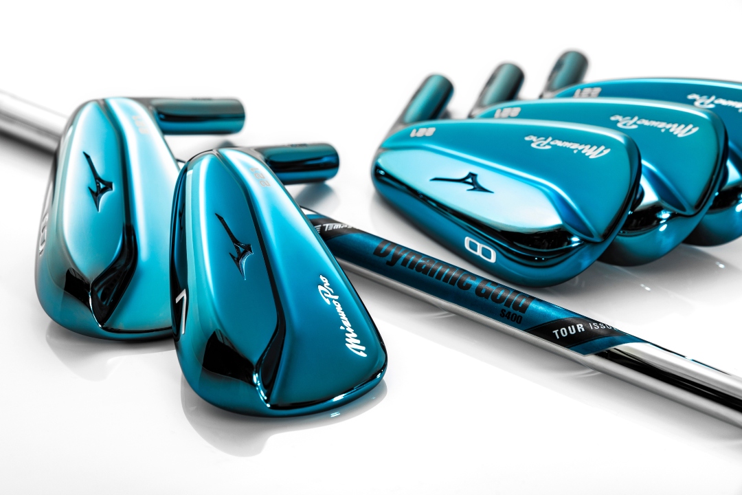 Mizuno Pro 221 Limited Edition Blue IP Irons: Strikingly Pure